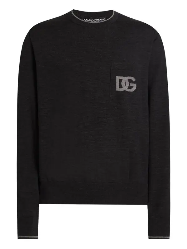 Dolce & Gabbana Crew Neck - Gray