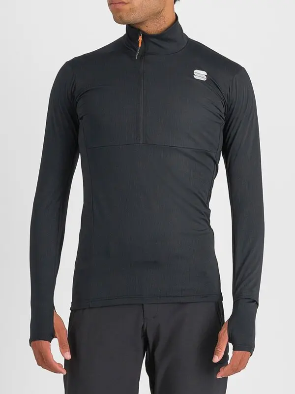SPORTFUL Cardio Tech Jrs Ls - Black