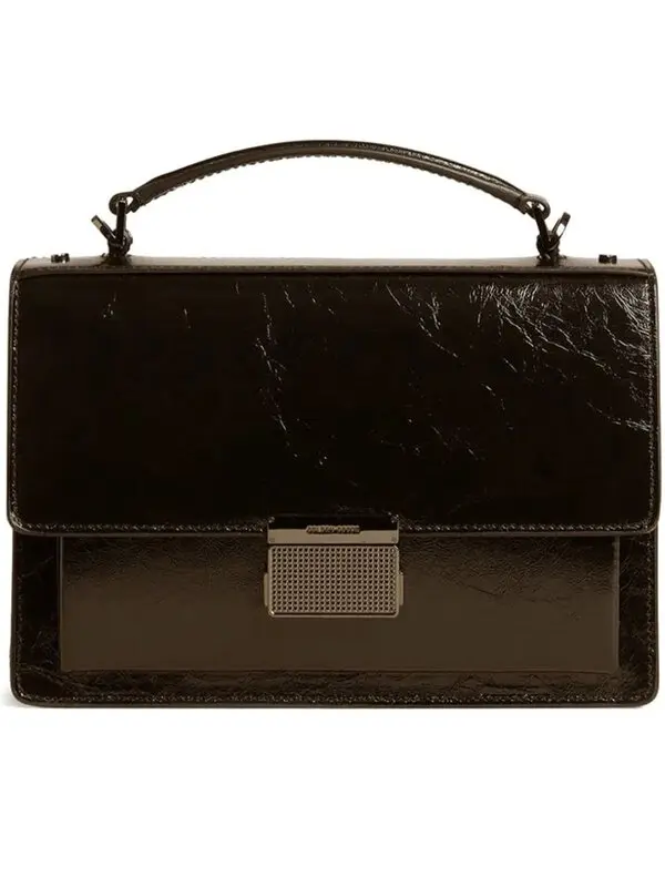 GOLDEN GOOSE Venezia Crossbody Bag - Black