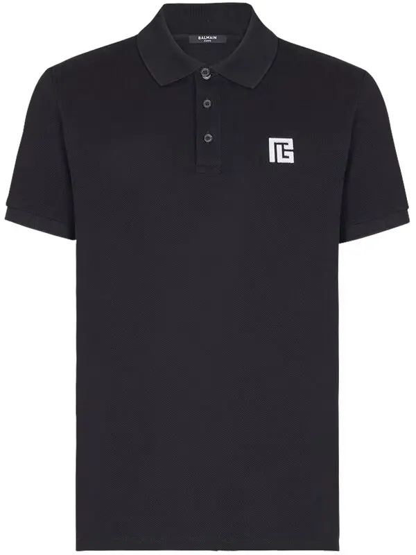 BALMAIN PARIS Classic Ss Polo Shirt