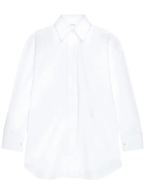 Givenchy Wrapped Long Sleeve Shirt - White