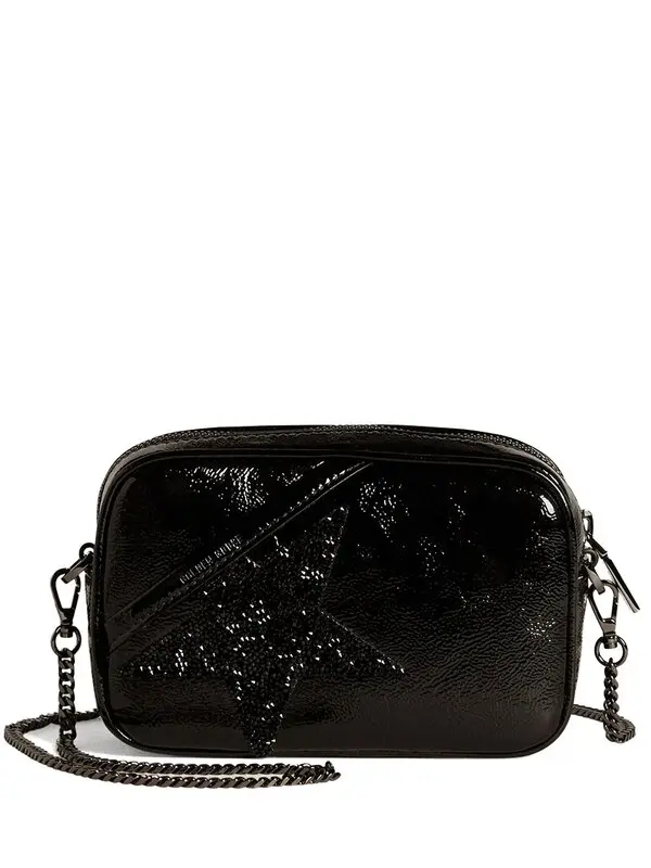 GOLDEN GOOSE Mini Star Bag - Black