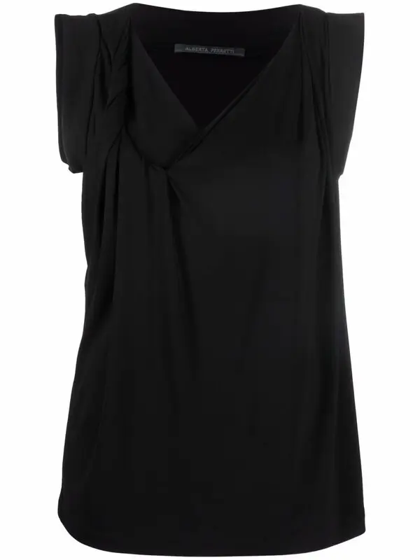 Alberta Ferretti Top - Black