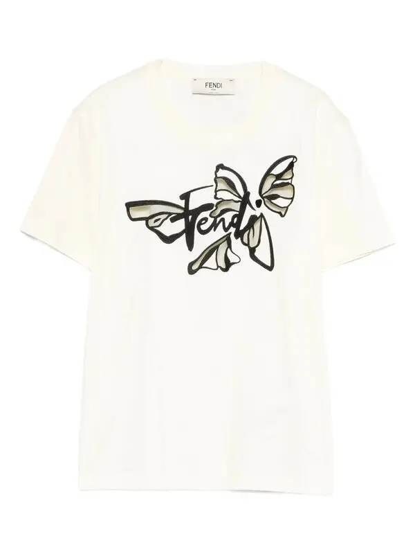 Fendi Nightfly T-shirt - White