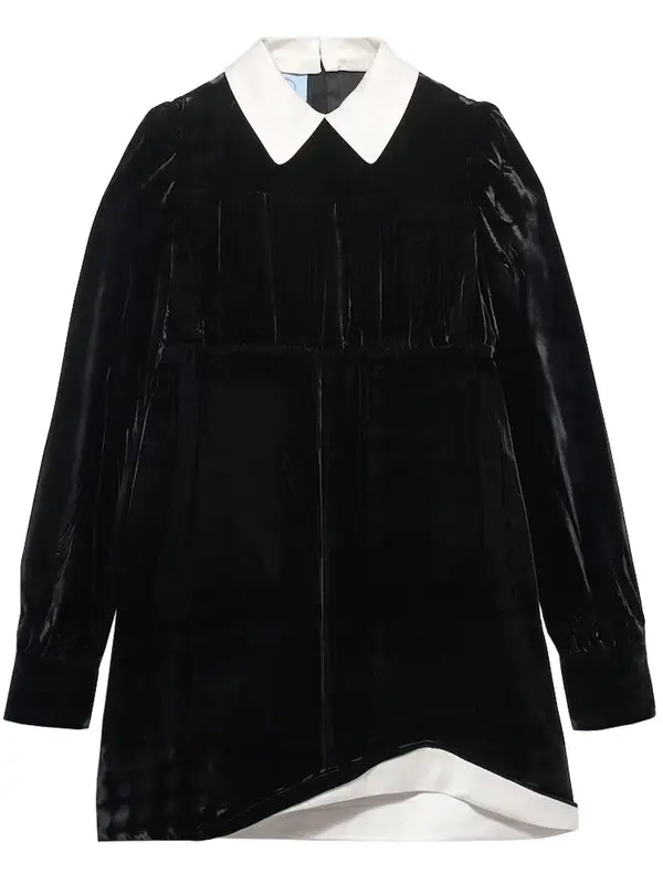 Prada Short Velvet Dress