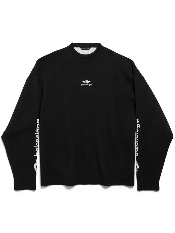 Balenciaga Ski Crewneck - Black