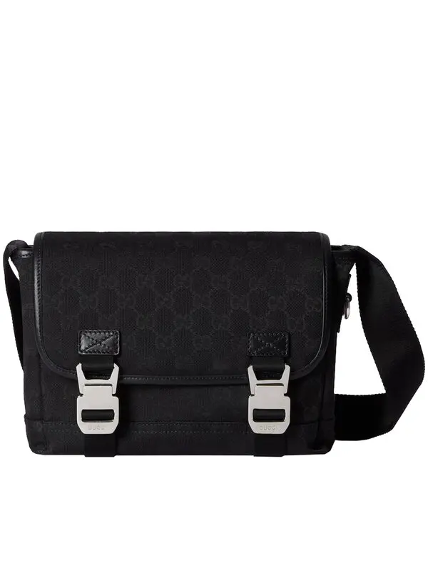 Gucci Small Gg Fabric Crossbody Bag