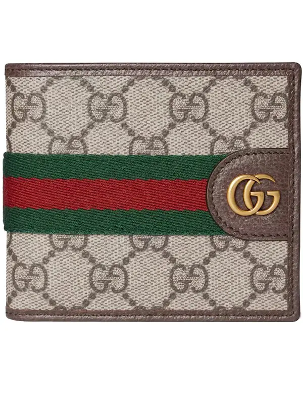 Gucci Ophidia Wallet With Coin Purse - Beige