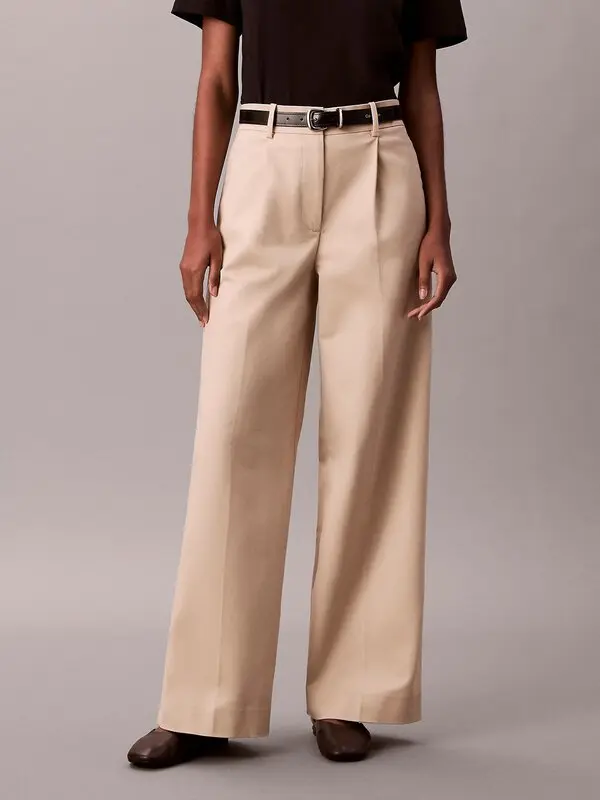 Calvin Klein Stretch Chino - Brown