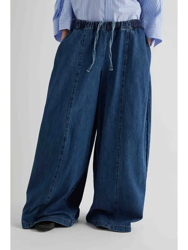 MEIMEIJ Wide Leg Denim Pants