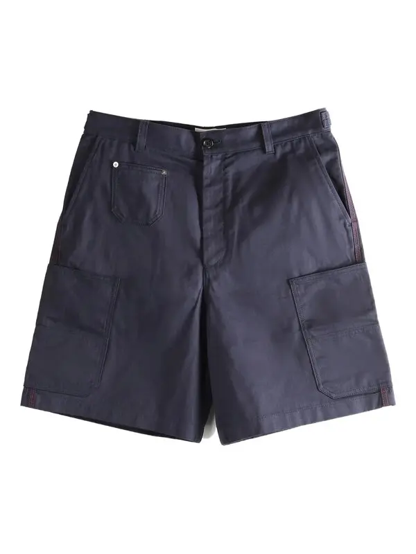 Givenchy Denim Shorts With Patch Pockets