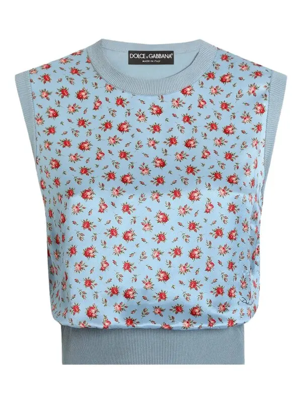 Dolce & Gabbana Sleeveless Twill - Blue