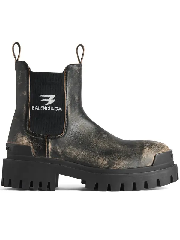 Balenciaga Strike Chels - Black