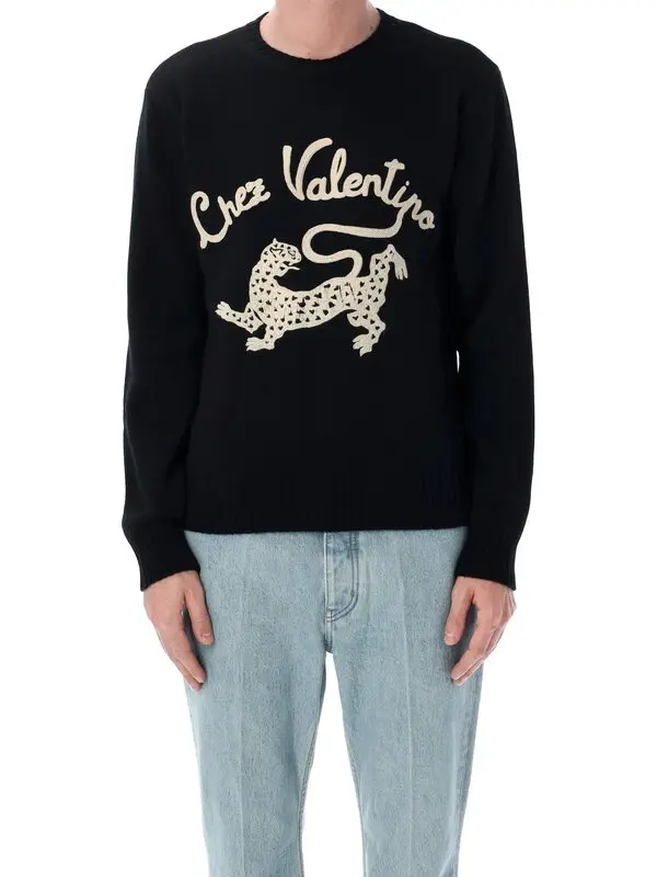 Valentino Garavani Crew Neck Sweater