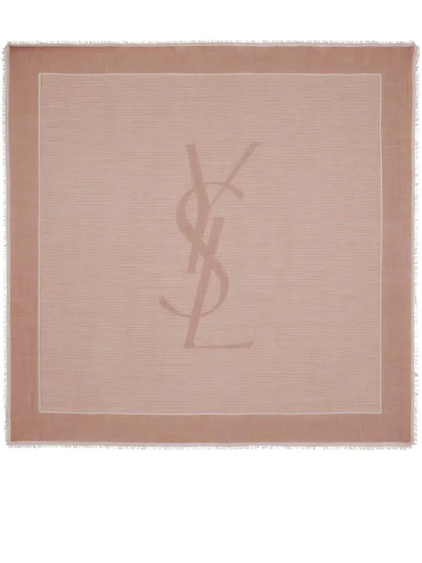 Saint Laurent Gand Carre Rayures Cassandre