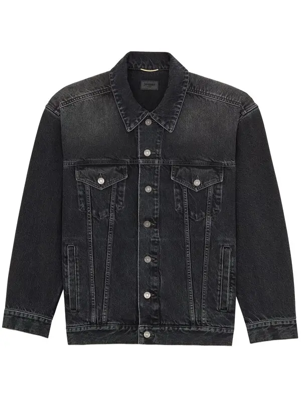 Saint Laurent Long Egg Shape Jacket