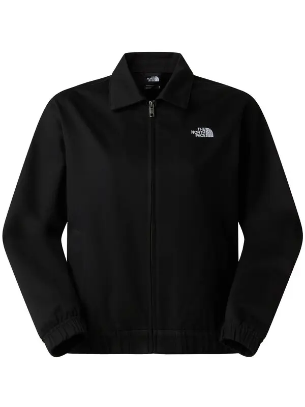 The North Face Twill Collared Jacket - Black