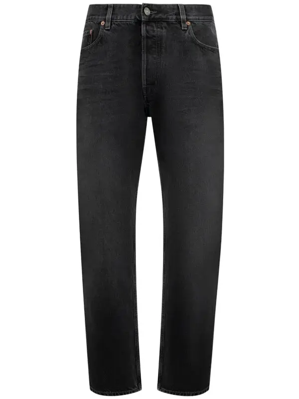 Saint Laurent Long Mick Jeans - Black