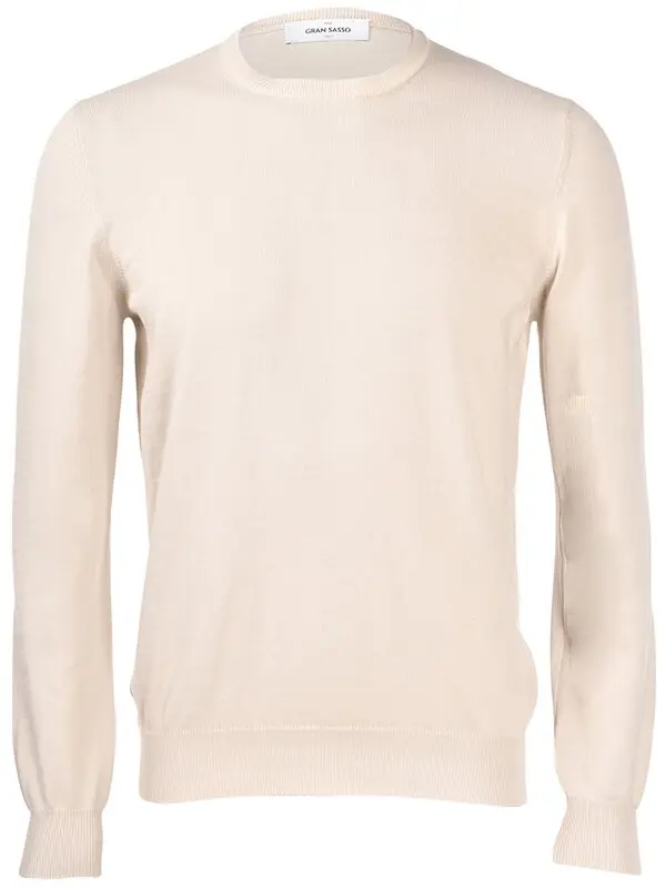 GRAN SASSO Crew Neck - Brown