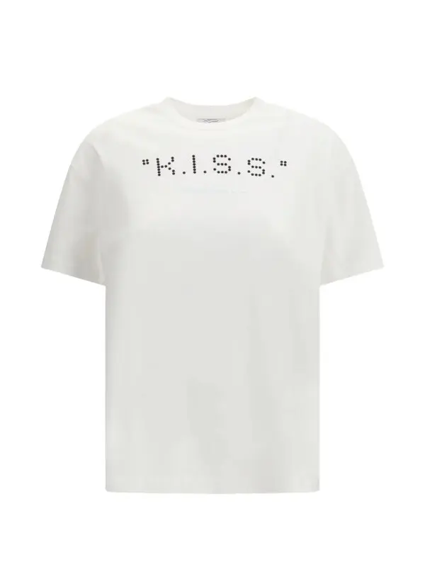 Off-White Kiss Quote Reg Tee