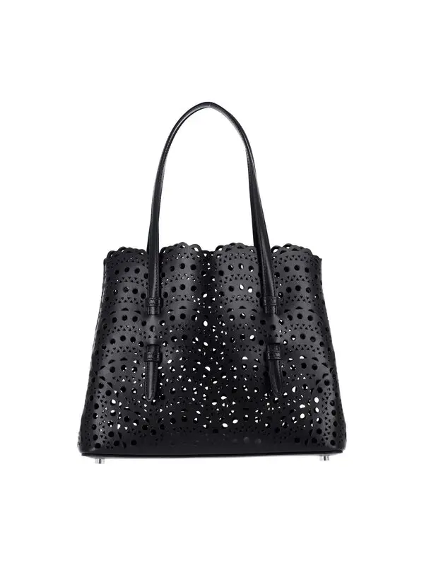Alaïa Tote Bag "mina 25 - Black