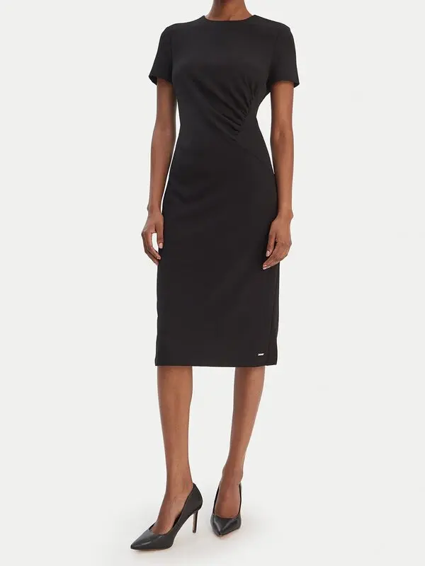 Calvin Klein Stretch Crepe Dress
