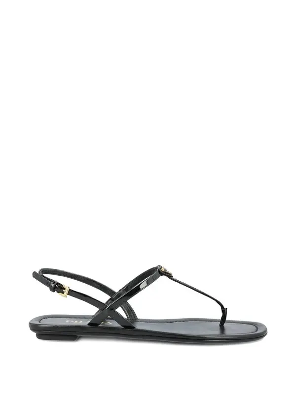Prada Flip Flops - Black