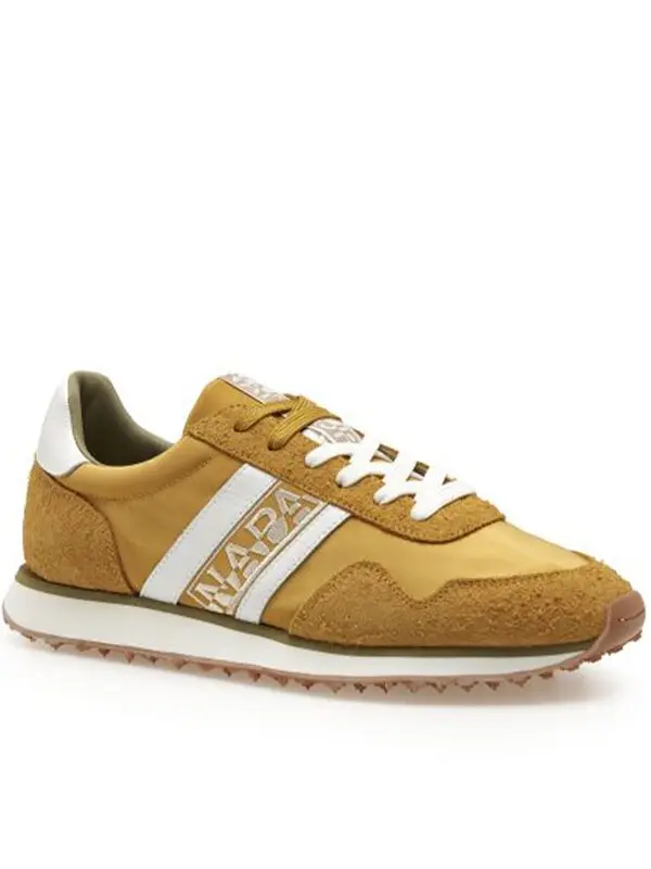 NAPAPIJRI Suede/nylon Sneaker - Yellow