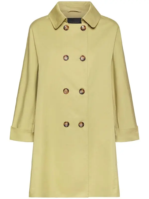 ELENA MIRO` Kimono Line Caban - Green