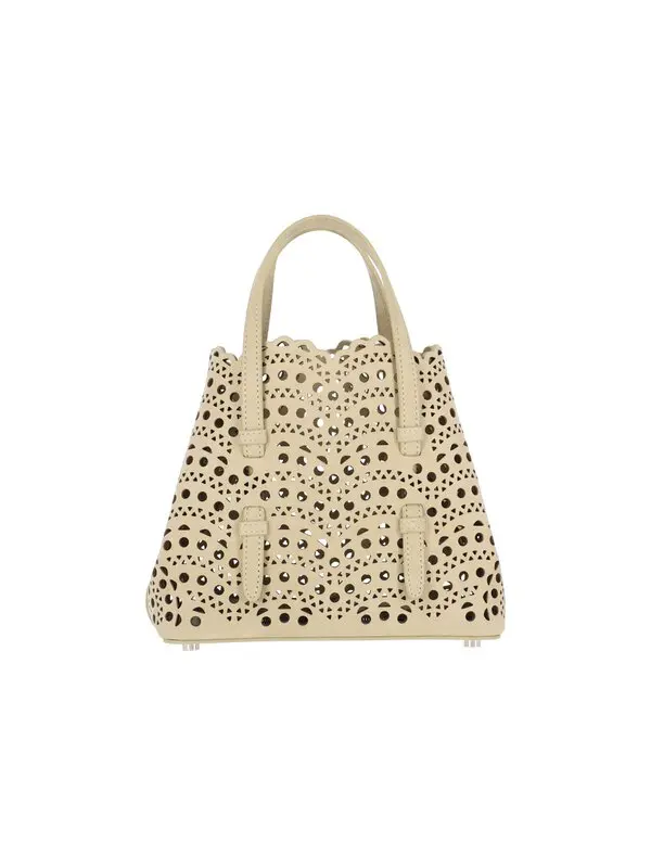 Alaïa Tote Bag "mina 20 - Green