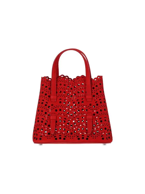 Alaïa Tote Bag "mina 20 - Red