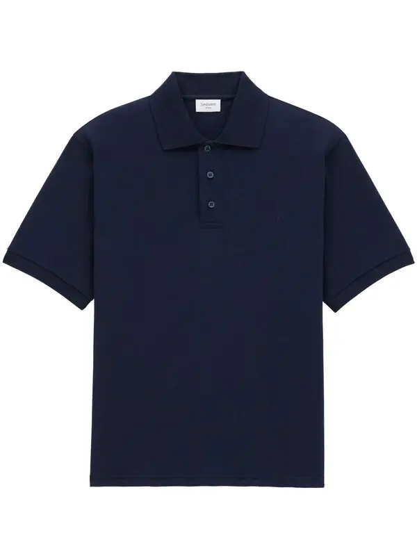 Saint Laurent Cassandre Polo - Blue