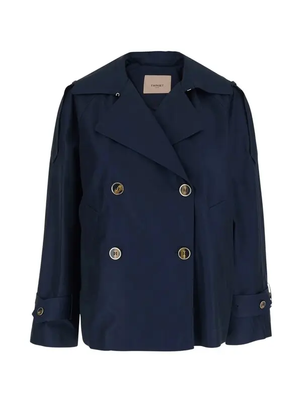 TWINSET Caban - Blue