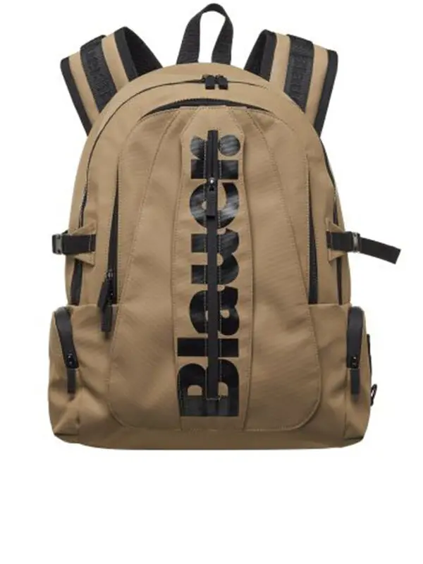 BLAUER. Coated Backpack - Brown