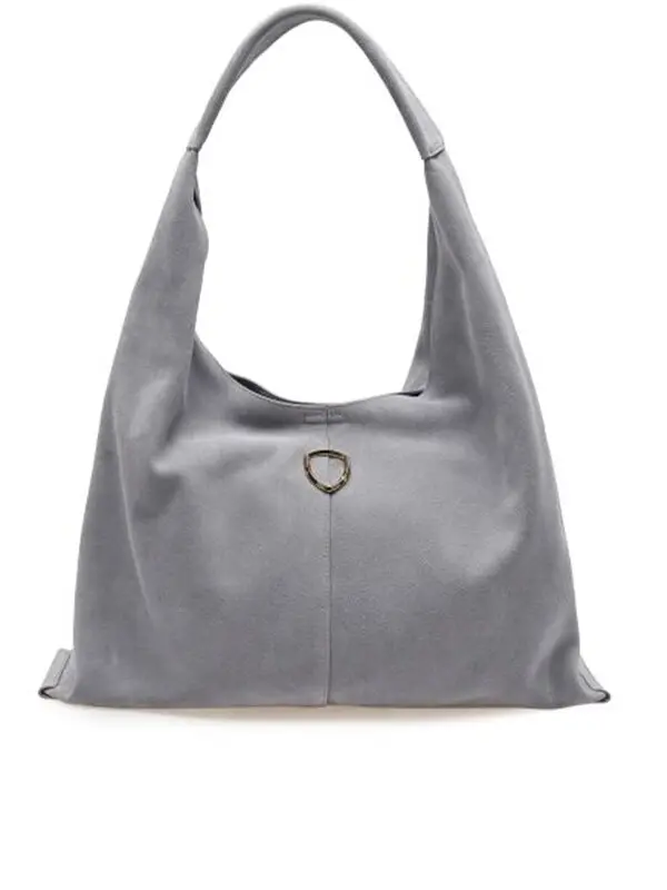 BLAUER. Leather Tote Bag - Blue
