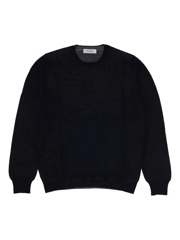 GRAN SASSO Collar Sweater - Blue