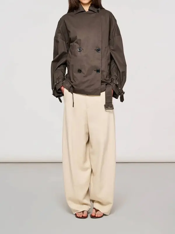 OOF WEAR Brushed Cotton Carcoat