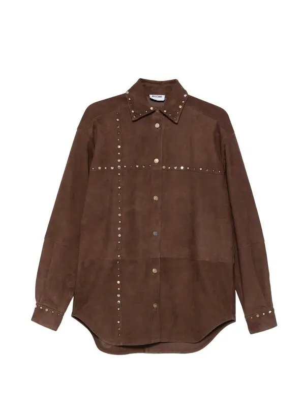 Moschino Suede Shirt