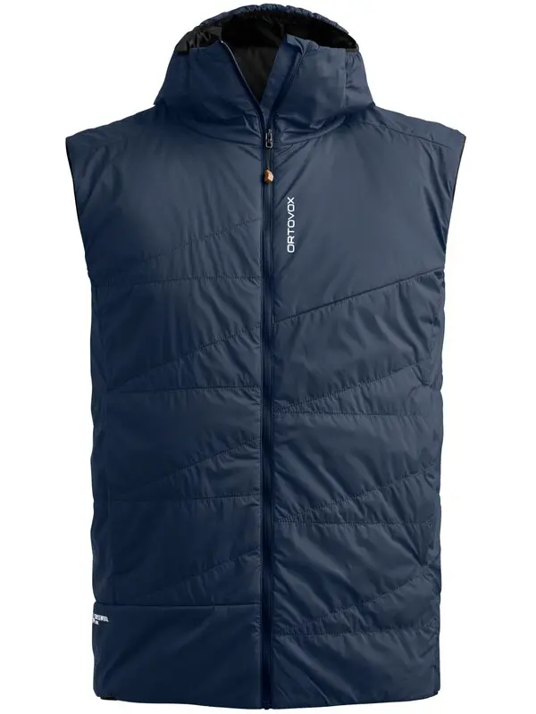 ORTOVOX Swisswool Piz Duan Vest - Blue