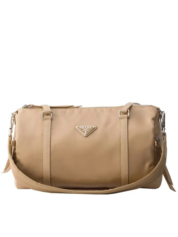 Prada Large Re-nylon And Saffiano Bag