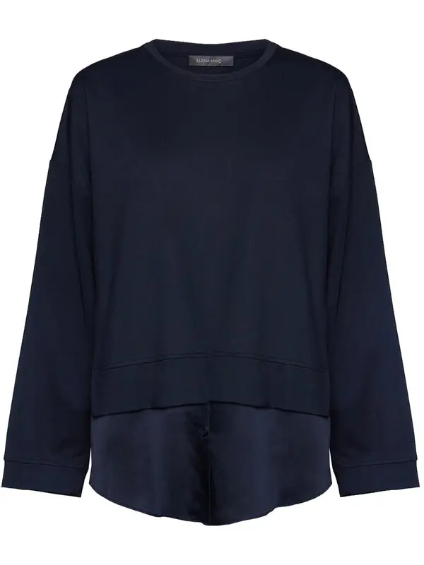 ELENA MIRO` Sweatshirt - Blue