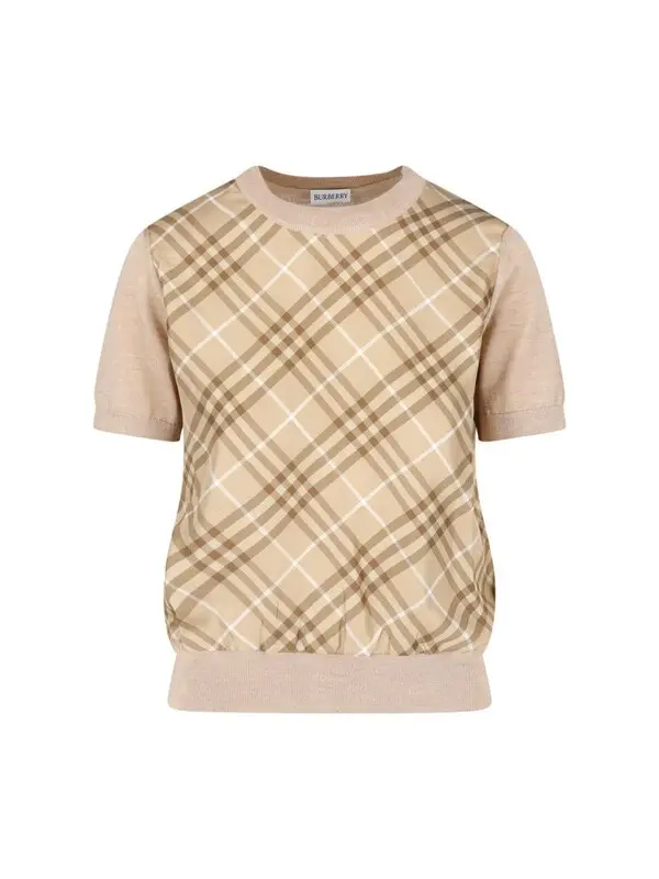 Burberry Wool And Silk Sweater