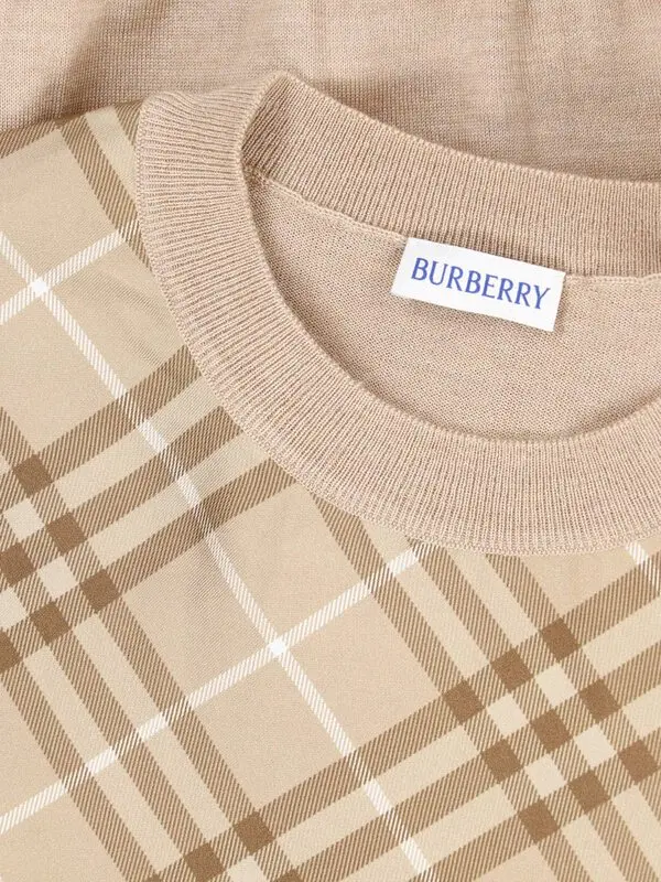Burberry Wool And Silk Sweater
