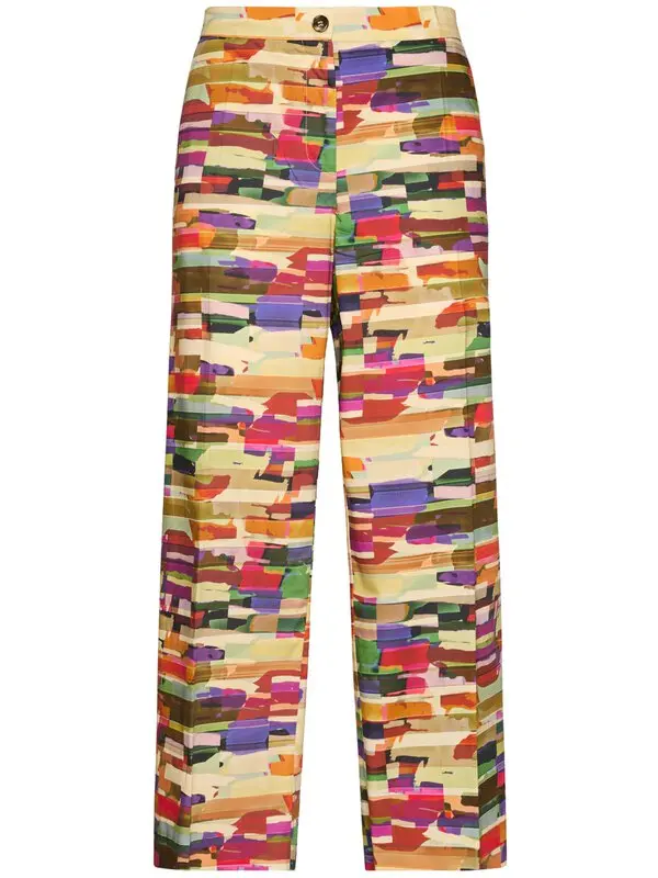 ELENA MIRO` Trouser - Multi