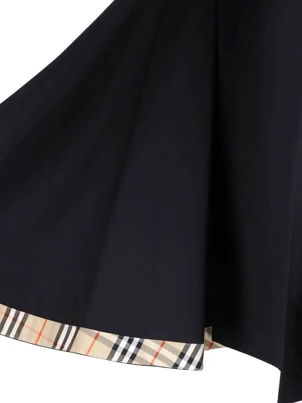 Burberry Maxi Wool Skirt