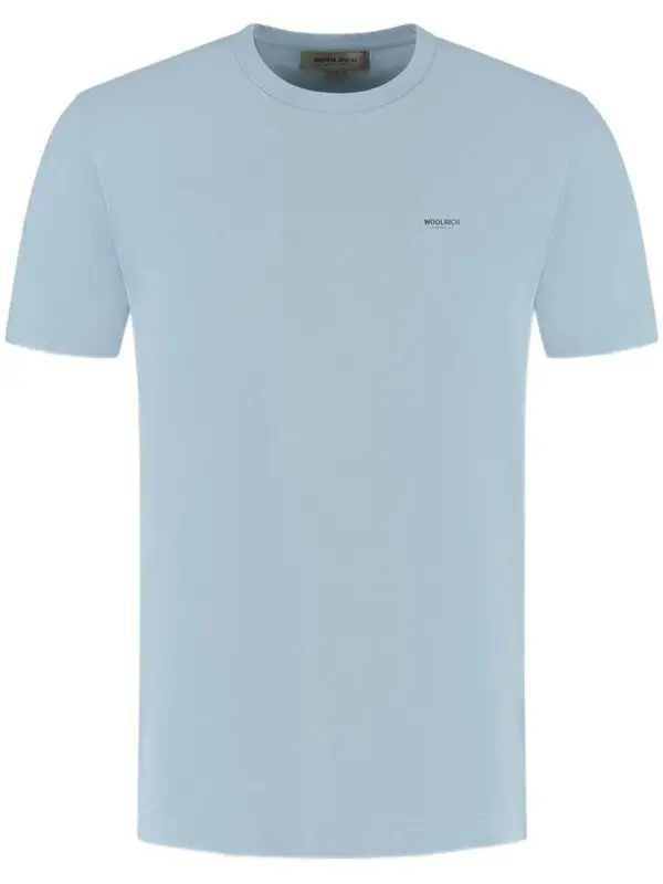 Woolrich Cotton Logo T-shirt - Blue
