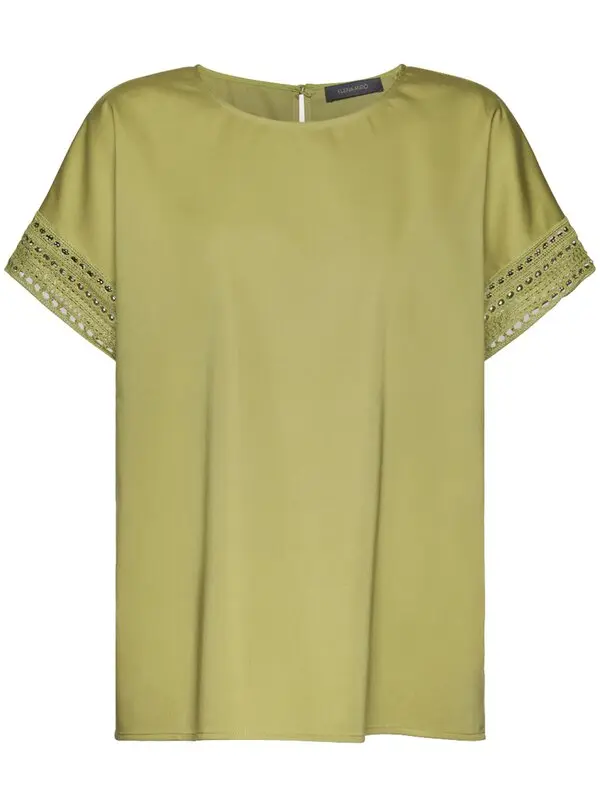 ELENA MIRO` Blouse - Green