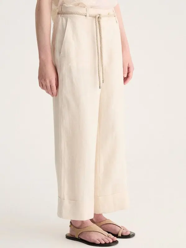 BIANCALANCIA Tailored Pants With Drawstring Waist