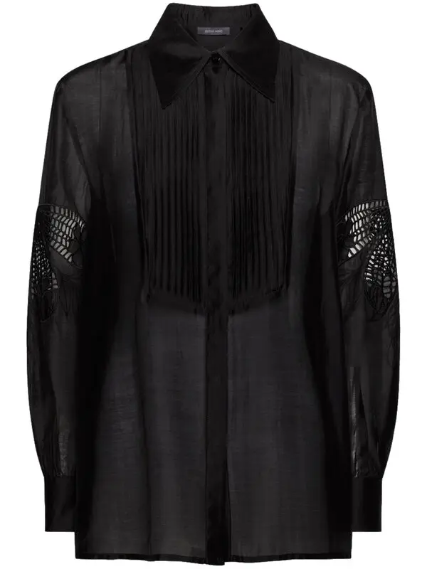 ELENA MIRO` Shirt - Black