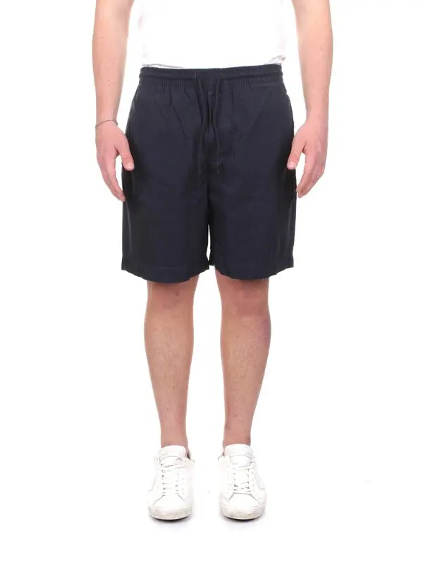 Woolrich Poplin Short Gd - Blue